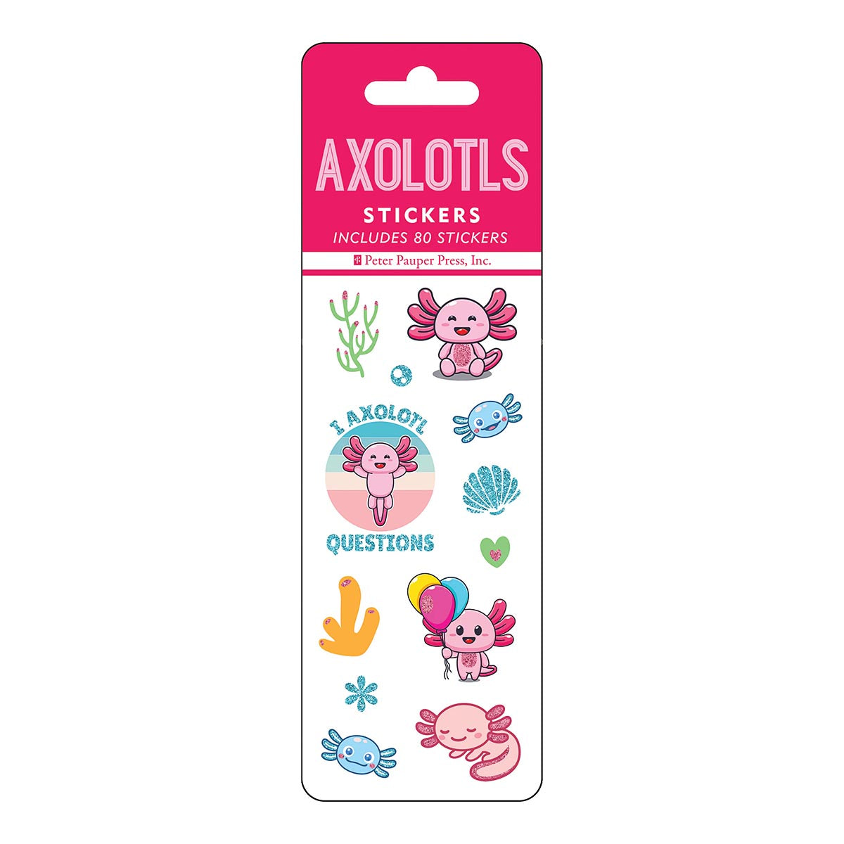 Axolotls Sticker Set