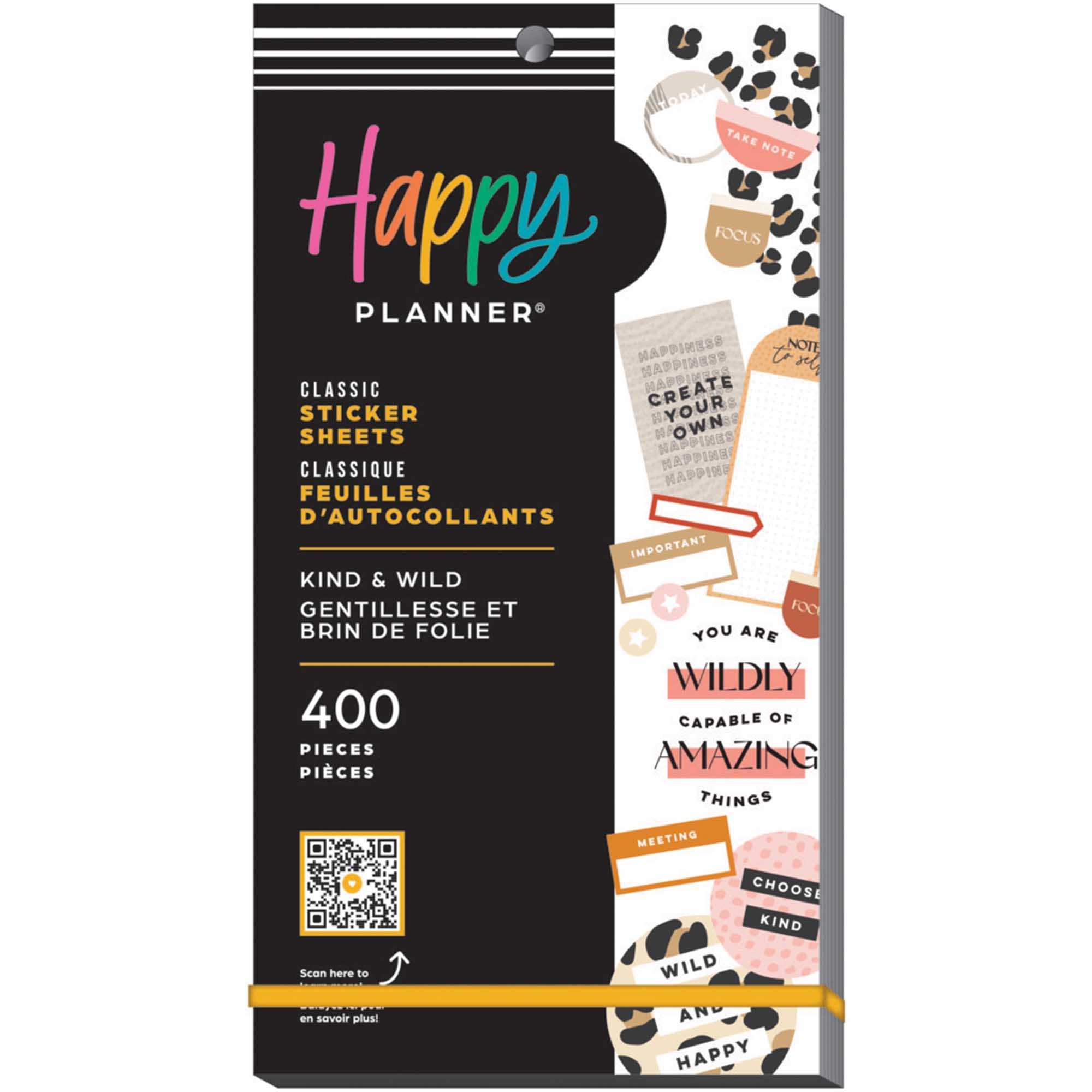 Happy Planner Kind & Wild Classic Sticker Book