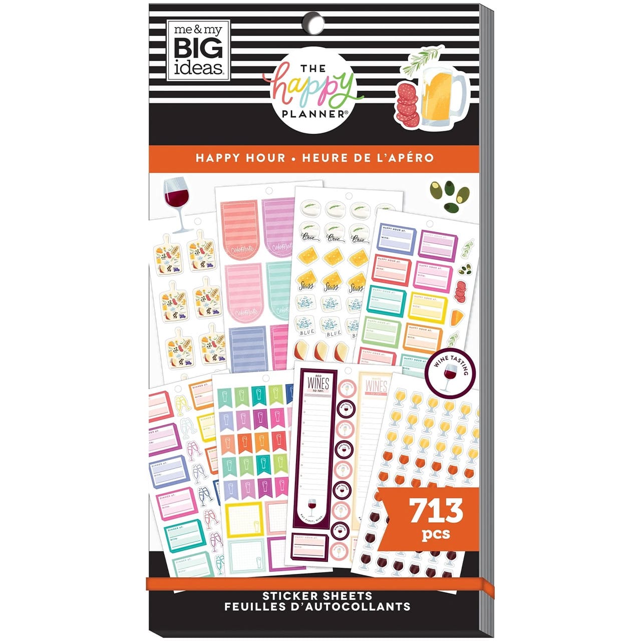 Happy Planner Classic Happy Hour Stickers Value Pack